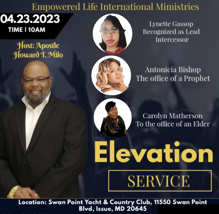 Elevation Service – Empowered Life International Ministries